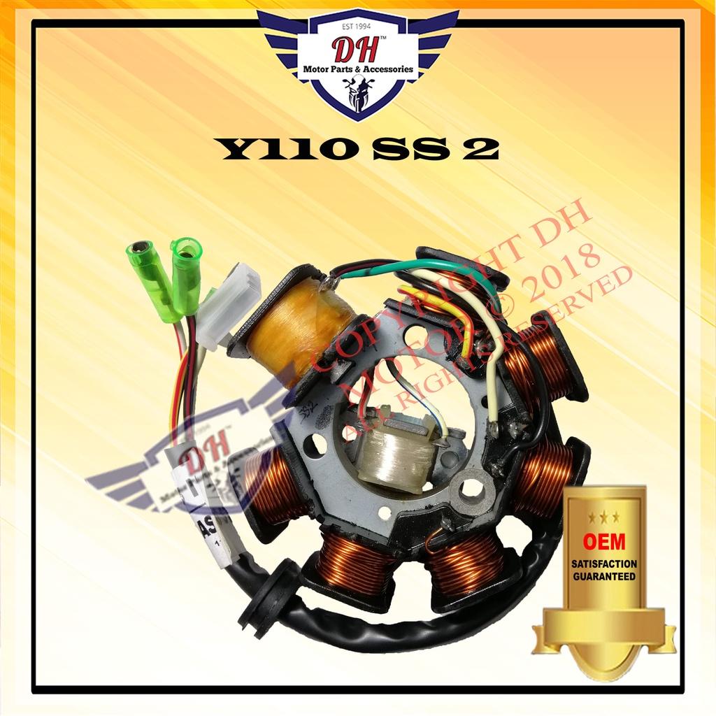 Y110 SS 2 (OEM) FUEL COIL / MAGNET STARTER COIL YAMAHA | Shopee Malaysia