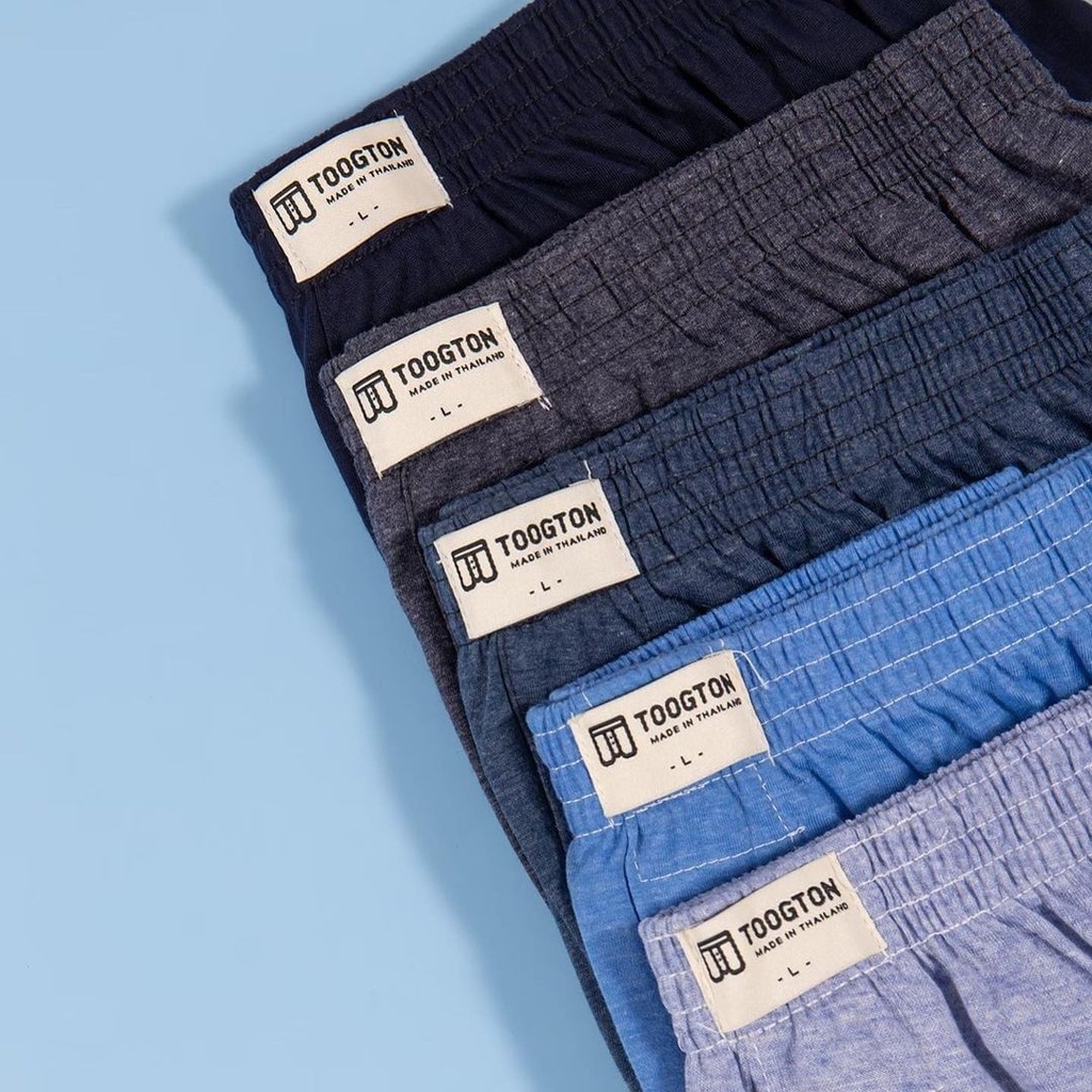 Terbaik di Thailand | Toogton Unisex Boxer Biru & Warna Pepejal ...