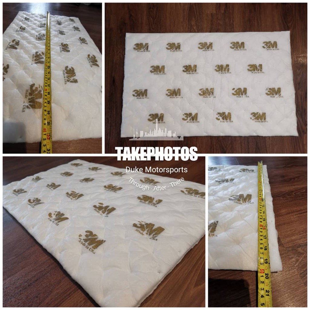 3M SoundProof Foam Cotton Egg Crate Acoustic Door Panel 82x52CM Car ...