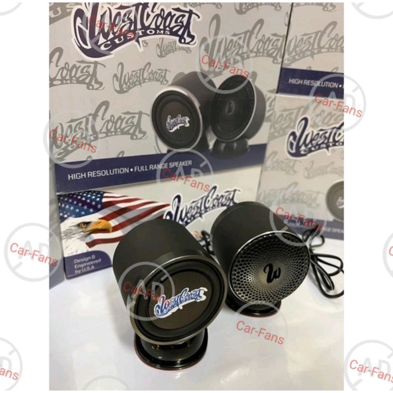 Fullrange WEST COOST USA With Bass Coil - 2022 model Original set Full ...