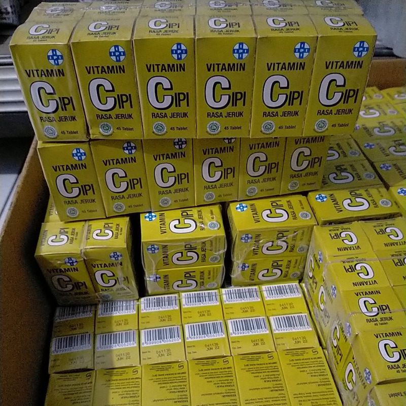 Ipi vitamin C | Vitamin C IPI 50mg 45 Tablets | Vitamin C IPI CIPI Orange Flavor 50 Tablets ...