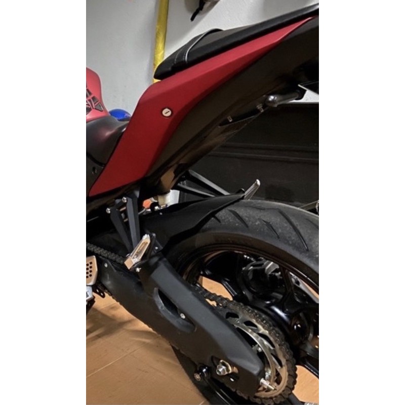 YAMAHA MT25 R25 V1 V2 V3 HUGGER REAR (FIBRE) INNER MANGAT MUDGUARD ...