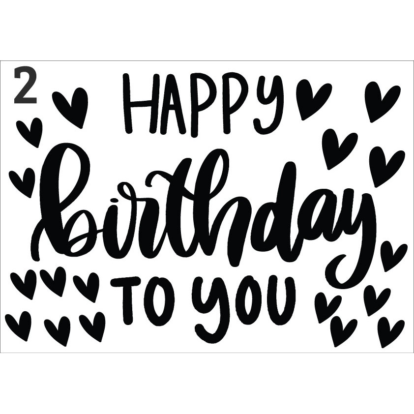 CUSTOMIZED / CUSTOM WORDING STICKER BALLOON BUBBLE / BOBO STICKER ...