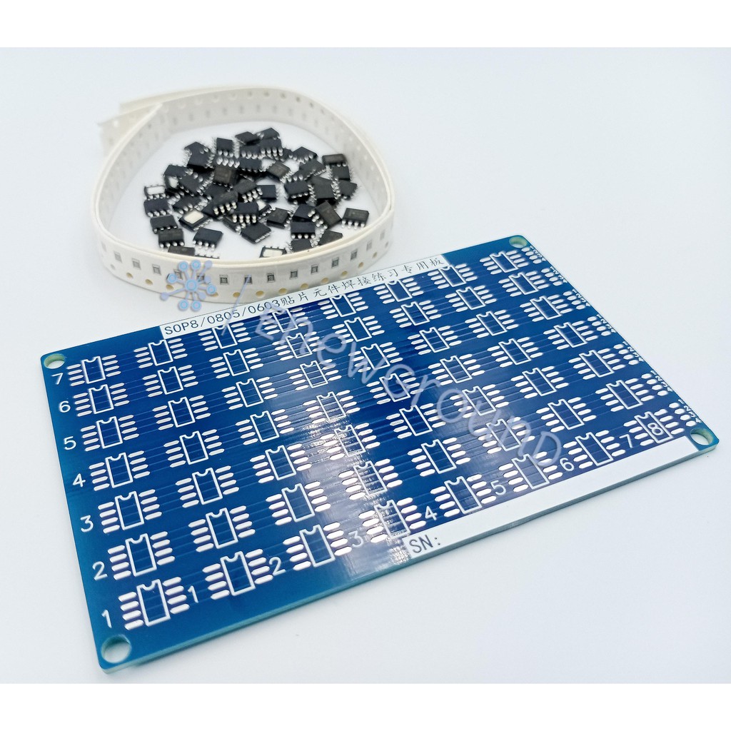 Soldering practice kits (SMD IC pack and resistor soldering, hard ...