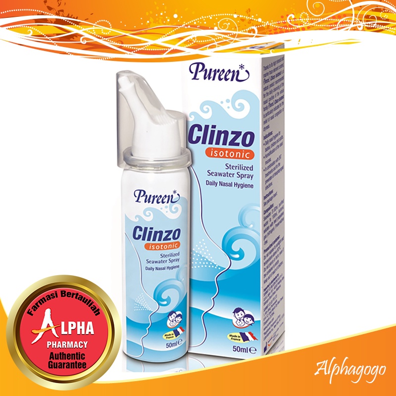 PUREEN CLINZO ISOTONIC NASAL SPRAY (50ML) | Shopee Malaysia