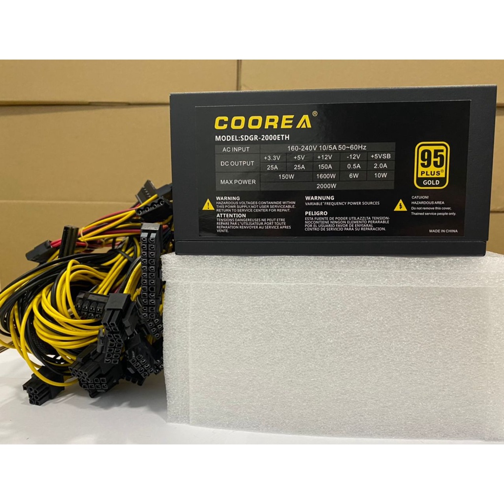 2000W PSU 8GPU Power Supply | Shopee Malaysia