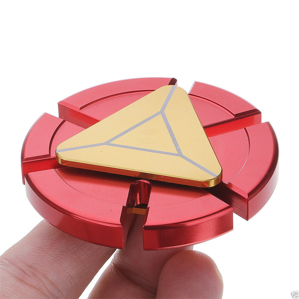 FIDGET SPINNER - Round (Iron Man) Metal | Shopee Malaysia