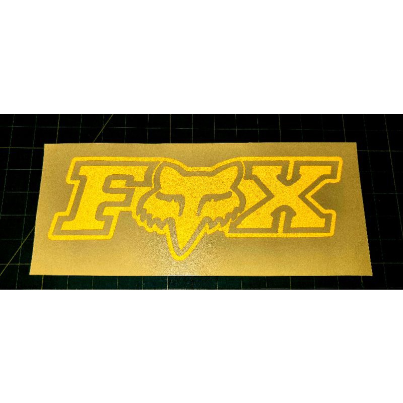 FOX RACING STICKER.STIKER KERETA|STICKER MOTO| STICKER CERMIN|STICKER ...