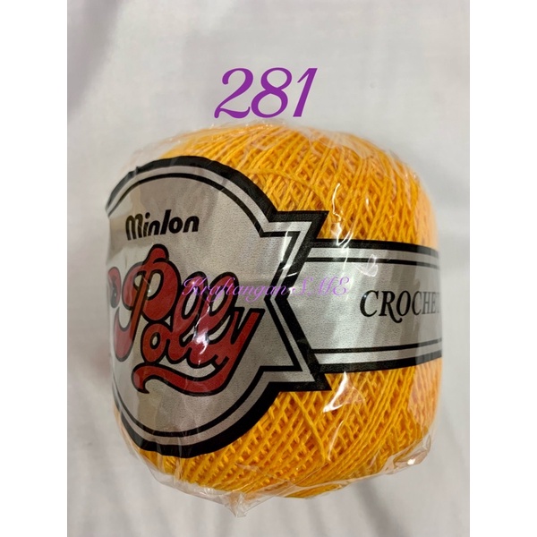 Benang KAIT POLLY 🧶/ POLLY yarn/Minlon POLLY/Crochet yarn 🧶/ Ready ...