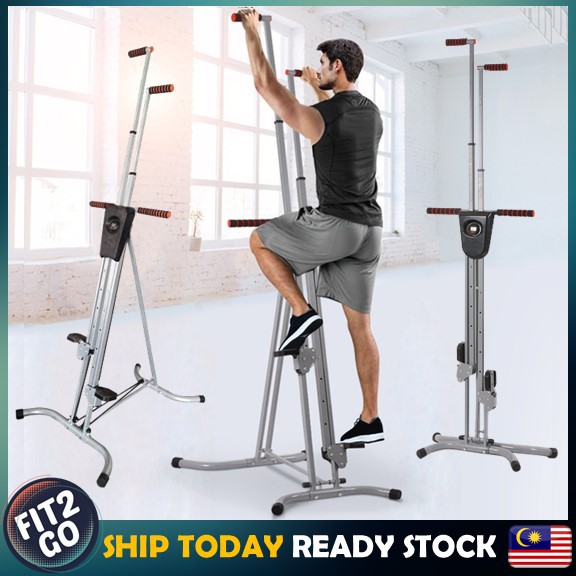 Maxi Climber Hydraulic Resistance Vertical Climbing Stepper Machine for ...