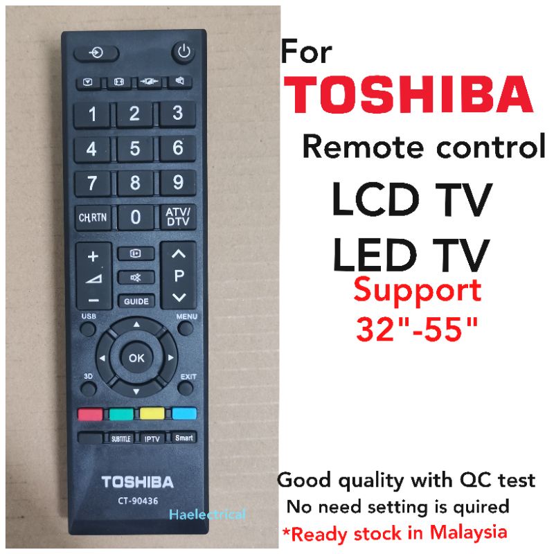 Toshiba LED TV remote control LCD LED | Shopee Malaysia Toshiba LED TV remote control LCD LED | Shopee Malaysia