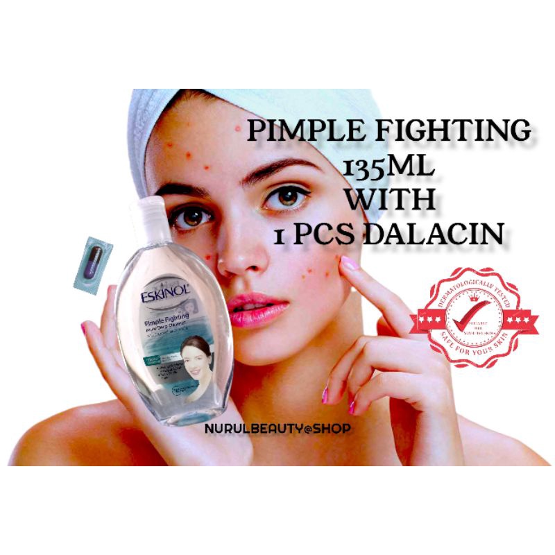 PIMPLE FIGHTING 135ML WITH 1 PCS DALACIN | Shopee Malaysia