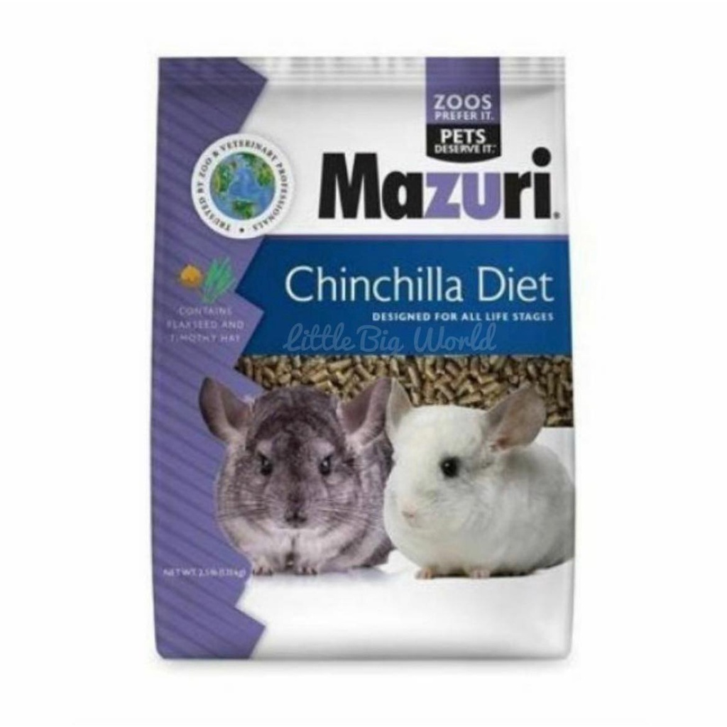 [READY STOCK] MAZURI Chinchilla Food 1KG REPACKED 100% Original ...