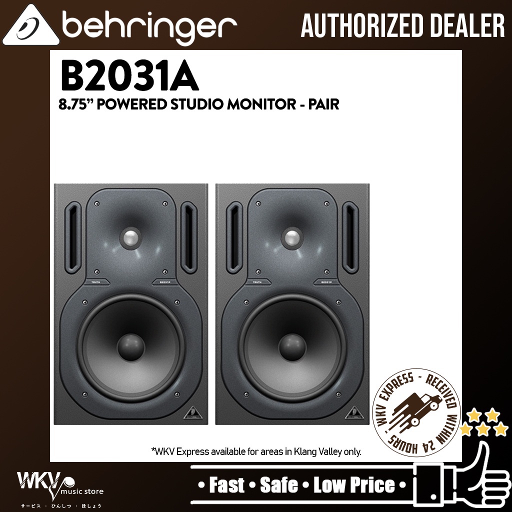 Behringer Truth B2031A 8.75" Powered Studio Monitor - Pair (B-2031A / B ...