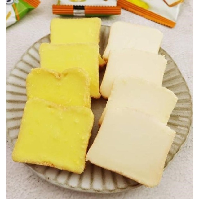 TIPO Square Toast Biscuits (Bread Biscuits) Milk Flavor/Durian Flavor ...