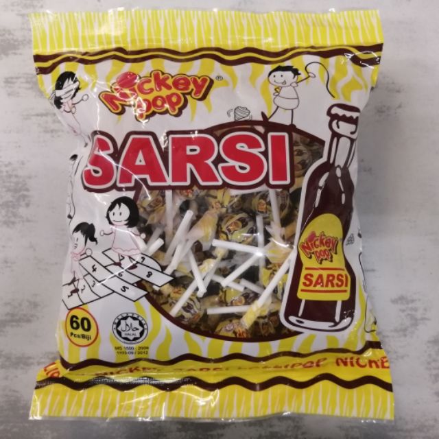 Nickey Sarsi Lollipop (halal) | Shopee Malaysia