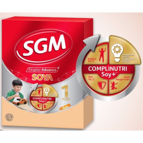 Sgm Export Advance + Soya 1 Plus 700gr Honey Flavor / Children's Milk ...