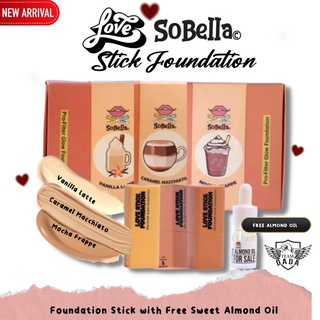 Love Stick Foundation Sobella - Caramel Macchiato - Mocha Frappe ...