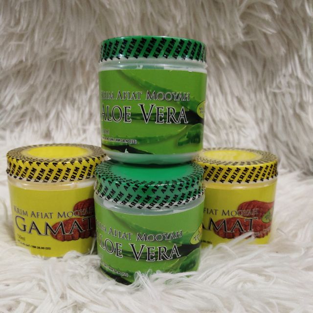 Krim Panas Afiat Mooyah Gamat/Alovera 💯 Original Langkawi 100ml/50ml ...