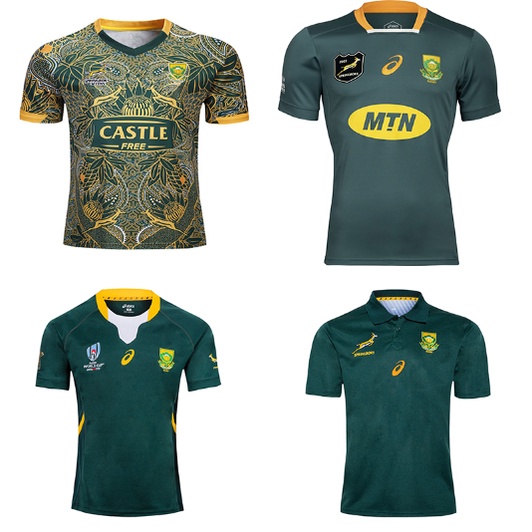 21 South Africa Rugby Jersey Home and Away World Cup T-shirt S-3XL ...