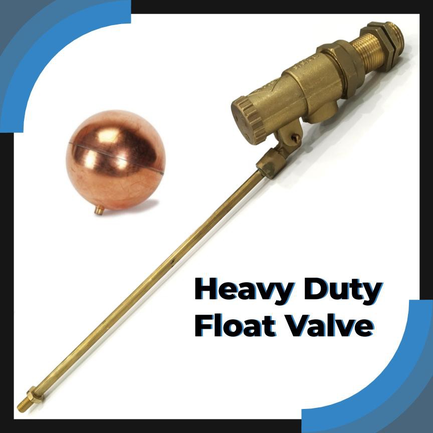 Bola Injap Tangki Air 2'' 50mm Heavy Duty Light Duty Brass Float Arm ...