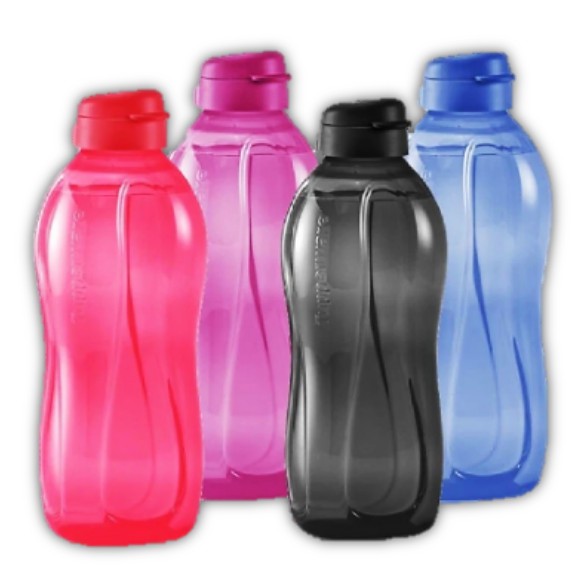Tupperware Giant Eco Bottle 2.0L - Bekas Air Tupperware 2.0L - Botol ...