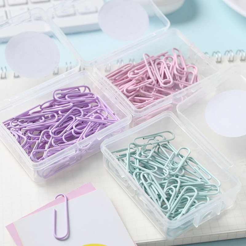 SA 28 50MM Coated Paper Clips Small Medium Paperclips Office Paper ...