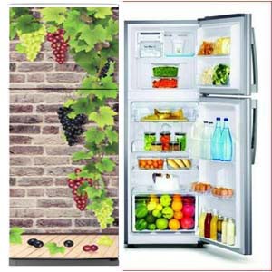 Meth GRE 100 2 DOORS 60CMX150CM WALL N GRAPES 2 DOOR REFRIGERATOR ...
