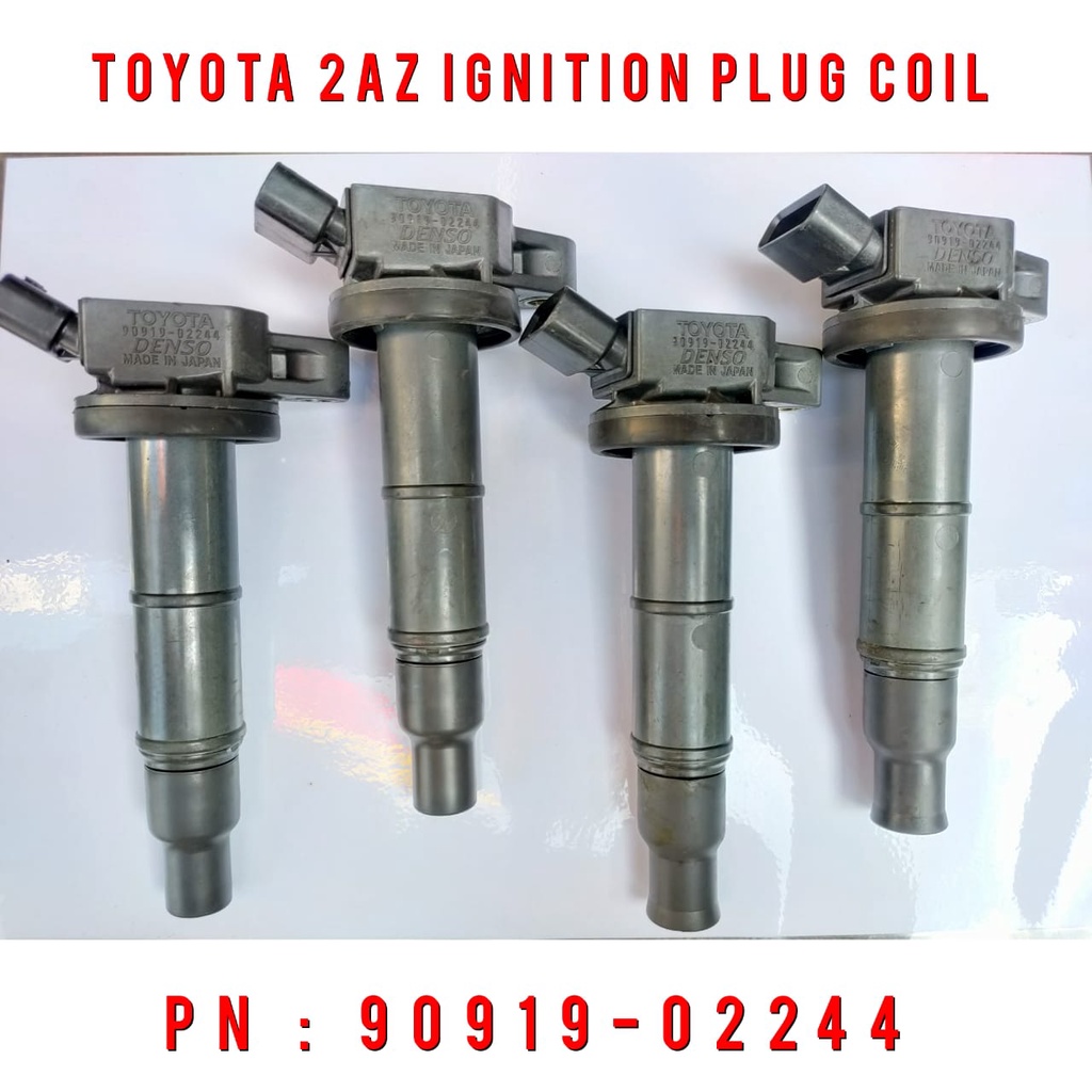 🇯🇵🇯🇵 Ori Toyota 2AZ Ignition Plug Coil For Ipsum ACM21 Rav4 ACA21 ...