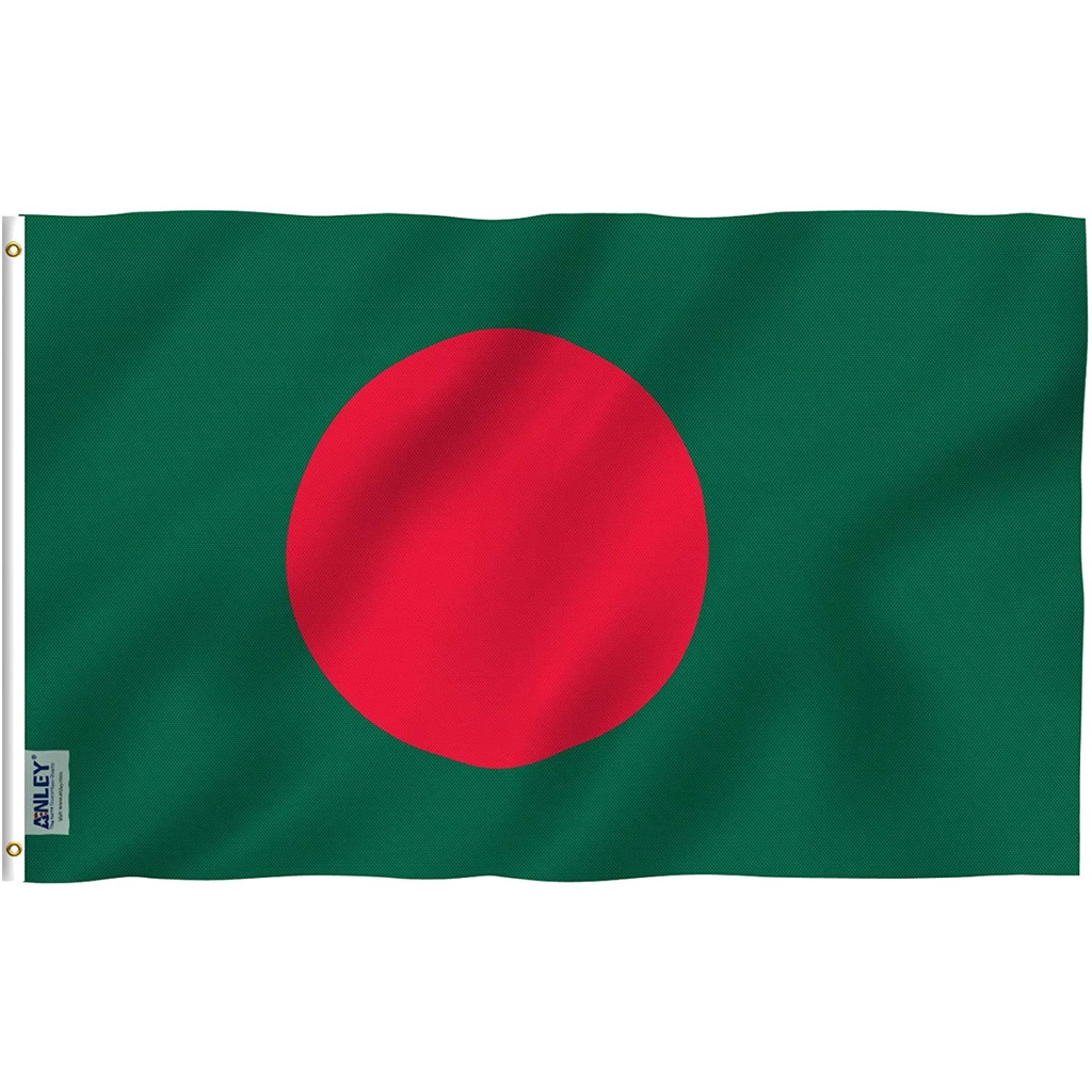 Anley 90x150 cm Bangladesh Flag Banner | Shopee Malaysia