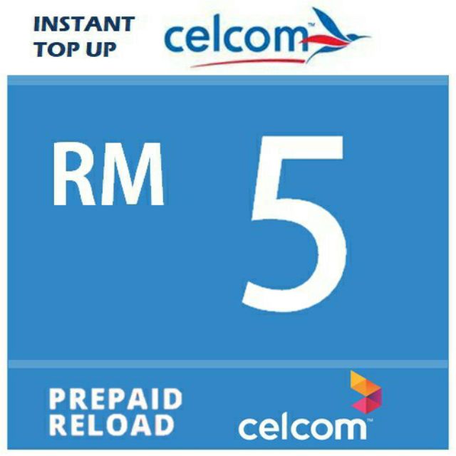 CELCOM PIN/AUTO RELOAD RM5 | Shopee Malaysia