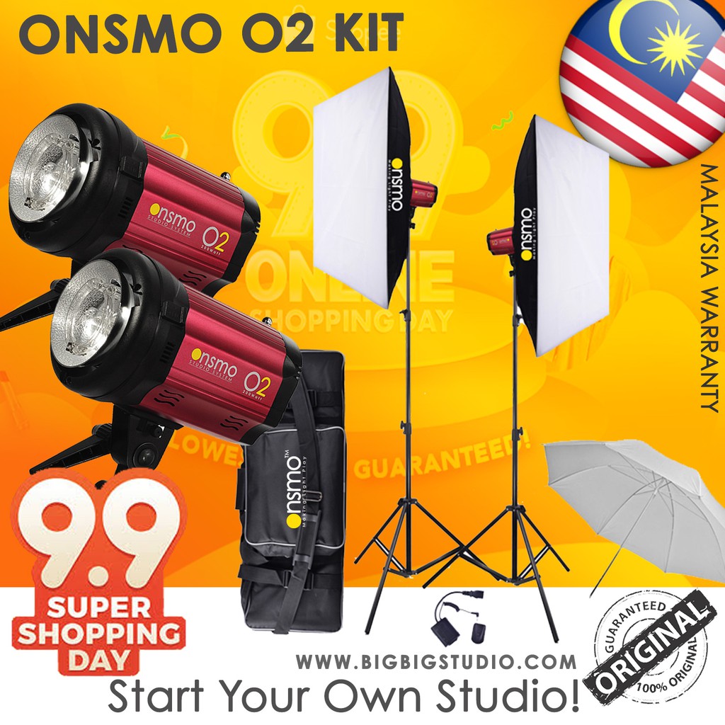 (9.9 PROMO) Onsmo O2 Kit (2 Lights Kits) | Shopee Malaysia