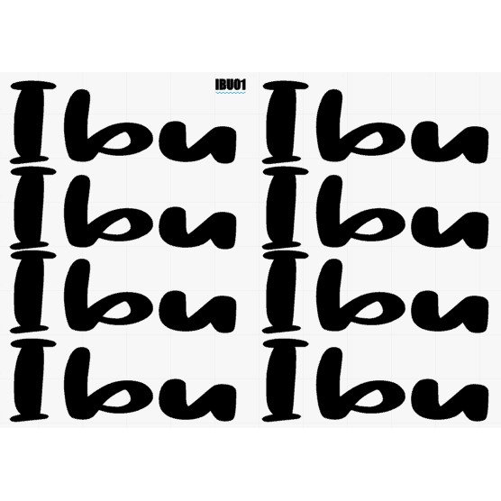 BALLOON STICKER GELARAN IBU (A4 SIZE) | Shopee Malaysia
