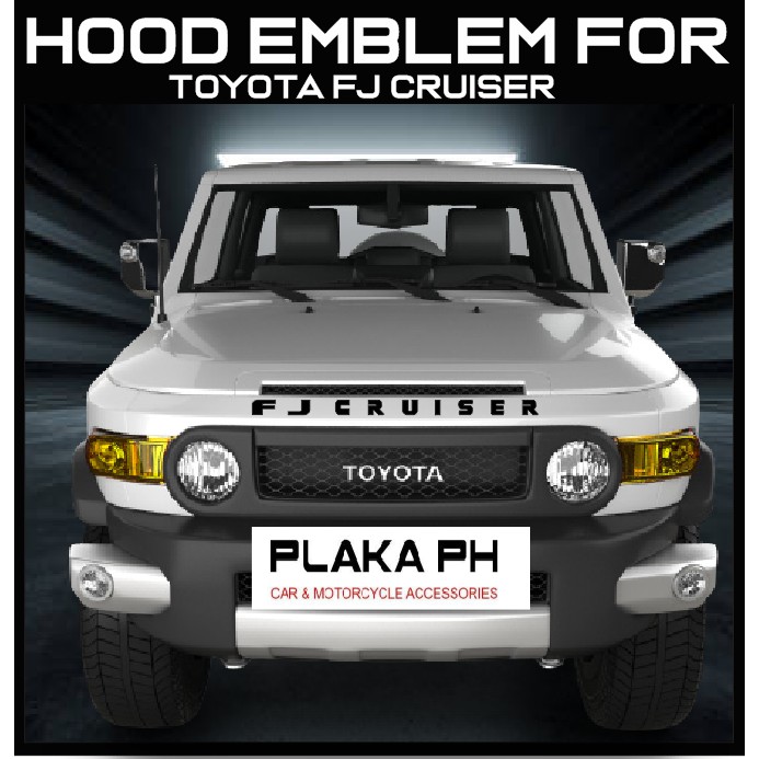 Hood emblem for Toyota Fj Cruiser | Shopee Malaysia