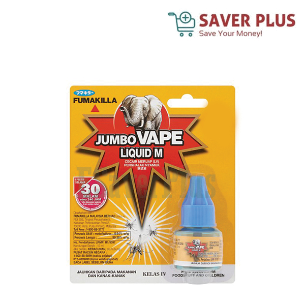 Fumakilla Jumbo Vape Liquid M Refill 30N | Shopee Malaysia