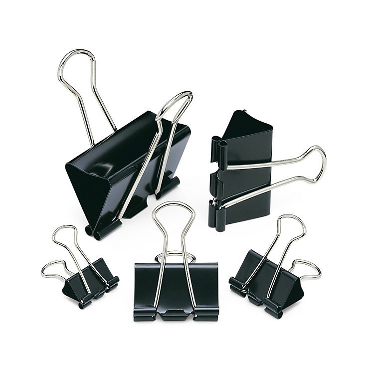 Binder Clip / Double Clip (12pcs/Box) | Shopee Malaysia