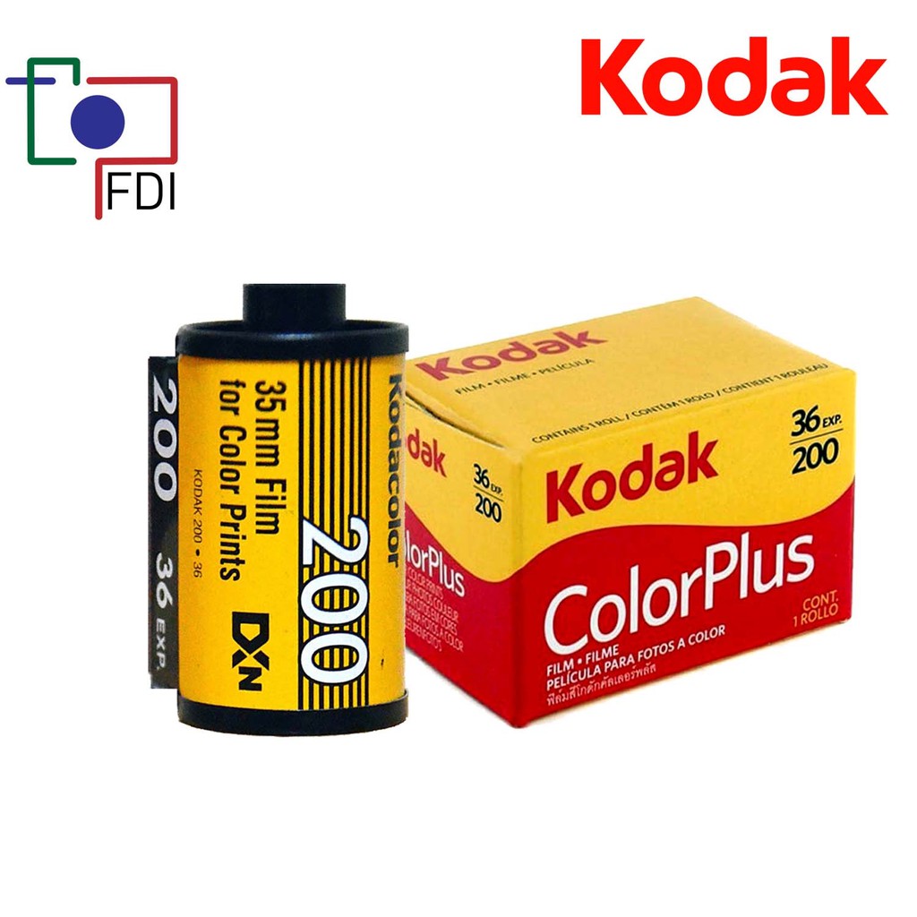 Kodak ColorPlus 200 Color Plus 35 mm 135 mm color negative roll film 36 ...