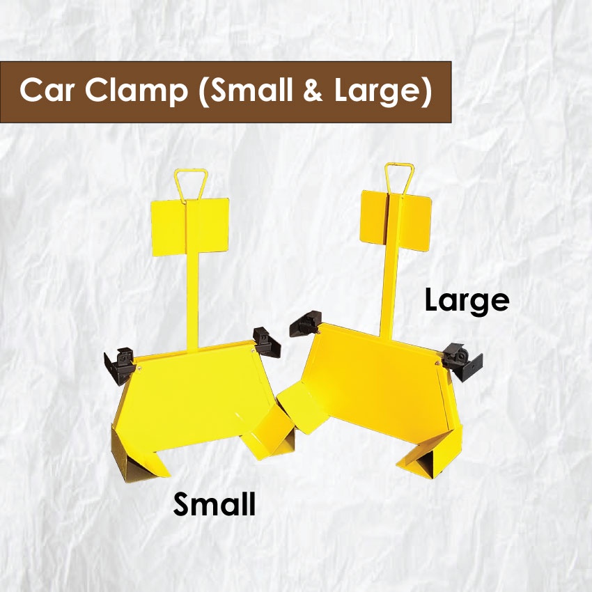 Car Clamp / Wheel Lock (Small / Large) | Shopee Malaysia