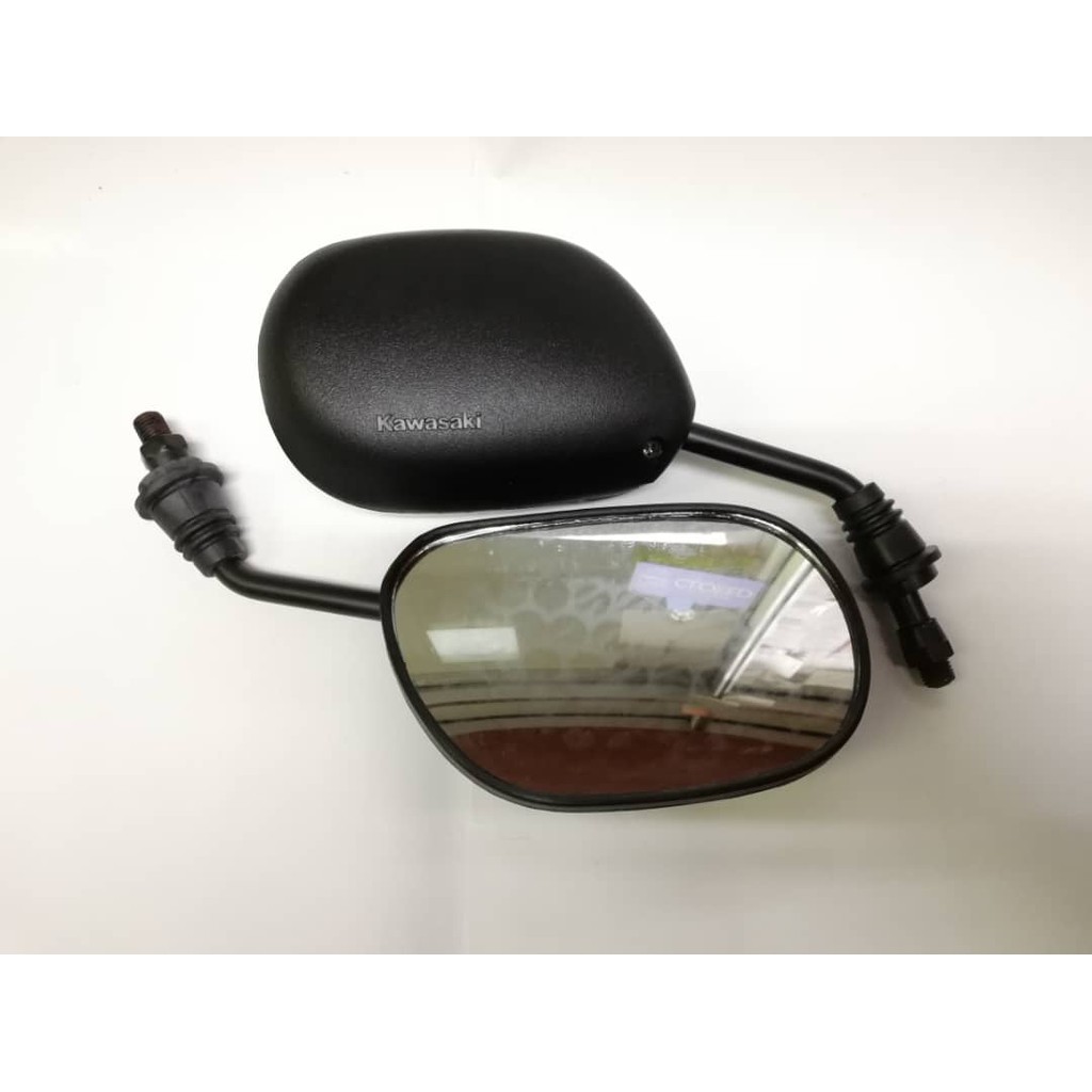 KAWASAKI K1 SIDE MIRROR LH/RH ORIGINAL KAWASAKI COLOUR BLACK | Shopee ...