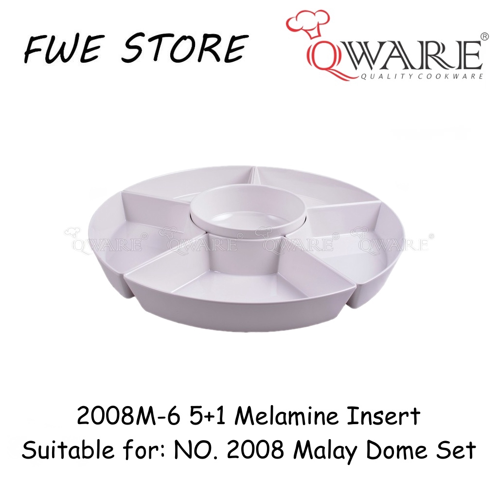 Qware 5+1 Melamine Insert 2008M-6 (For Dome Set No.2008) | Shopee Malaysia