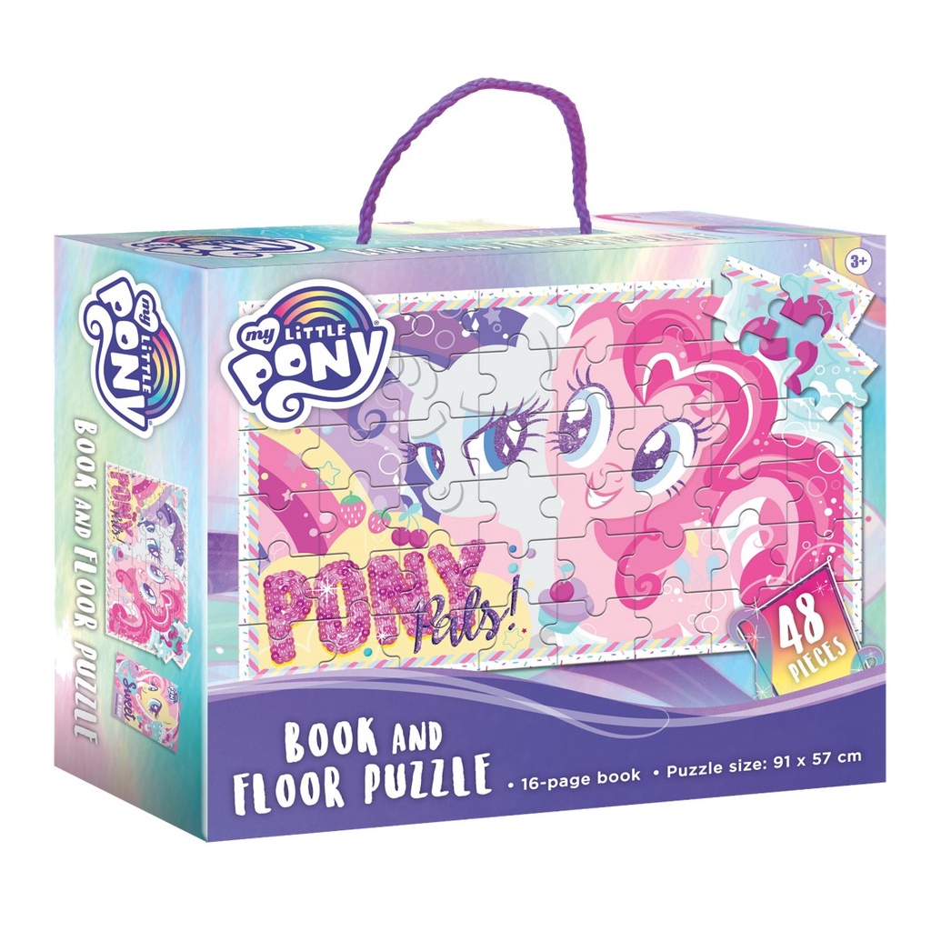 My Little Pony Activity Book & Floor Puzzle Large Gift Set For Kids To ...