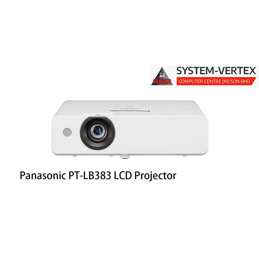 Panasonic PT-LB383 LCD Projector 3800lm XGA LB386 LB356 [NEW SET ...