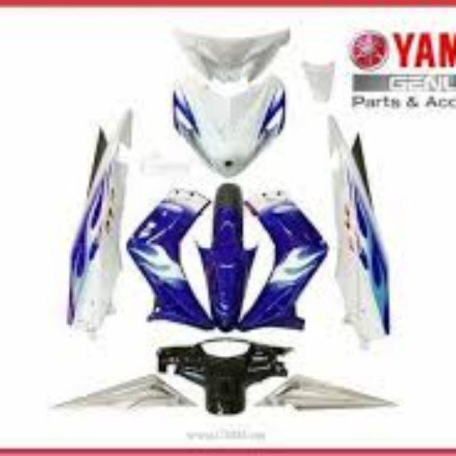 YAMAHA LC135 V1 LCV1 BODY COVER SET HLY ORIGINAL HONG LEONG YAMAHA ...