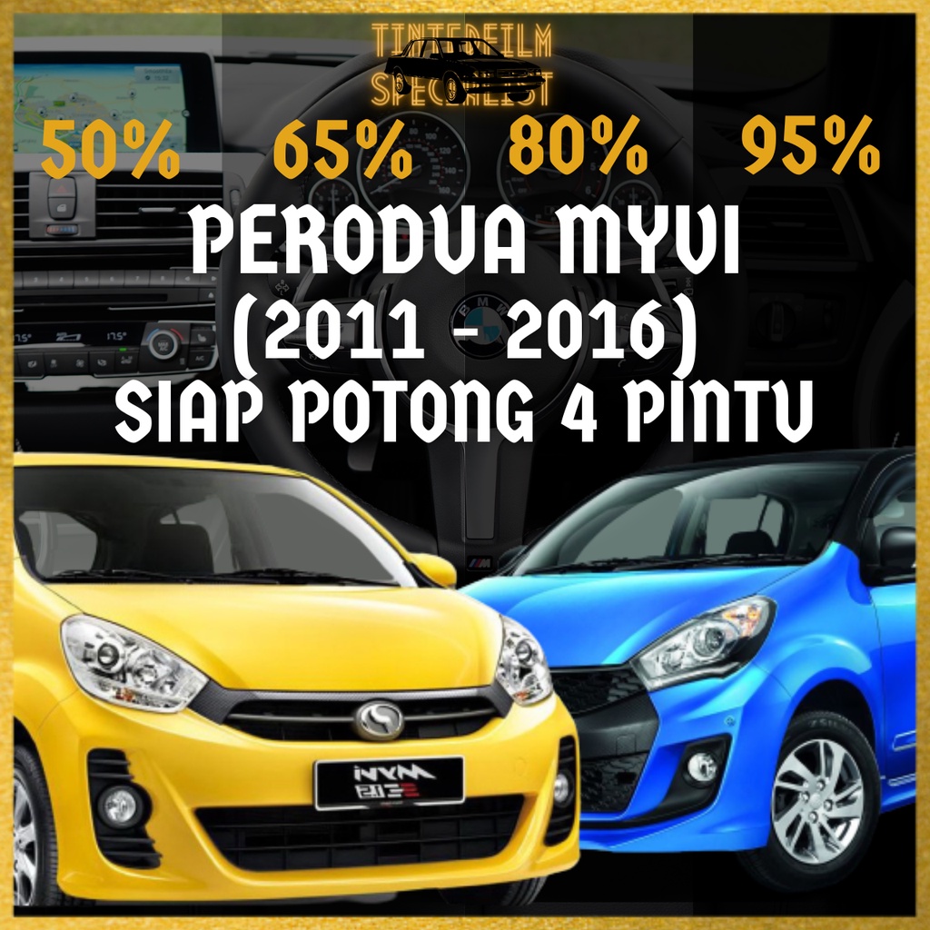 Perodua Myvi 2011-2016 / Myvi Lagi Best / Myvi Icon 4 Pintu Siap Potong ...