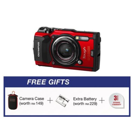 OLYMPUS Tough TG5 Digital Compact Camera + FREE GIFT | Shopee Malaysia