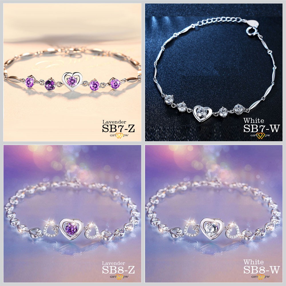 [FREE SHIPPING]- SB7 Gelang Tangan Silver Korea/S925 Rantai Tangan ...