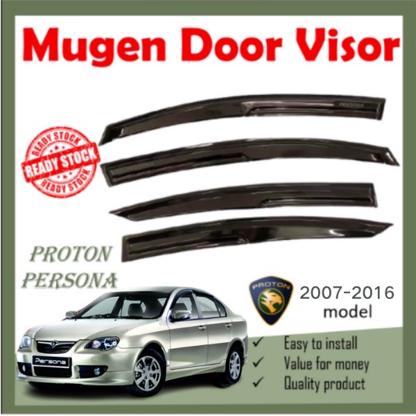 Proton Persona Old / persona 2007-2016 Model Mugen Door Visor Air Press ...