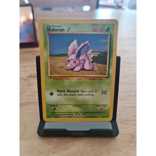 Pokemon TCG : Nidoran ♂️ 55/102 Unlimited Base Set | Shopee Malaysia