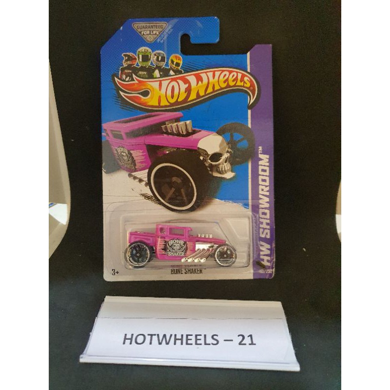 HOT WHEELS PINK BONE SHAKER - NON MINT CARD | Shopee Malaysia