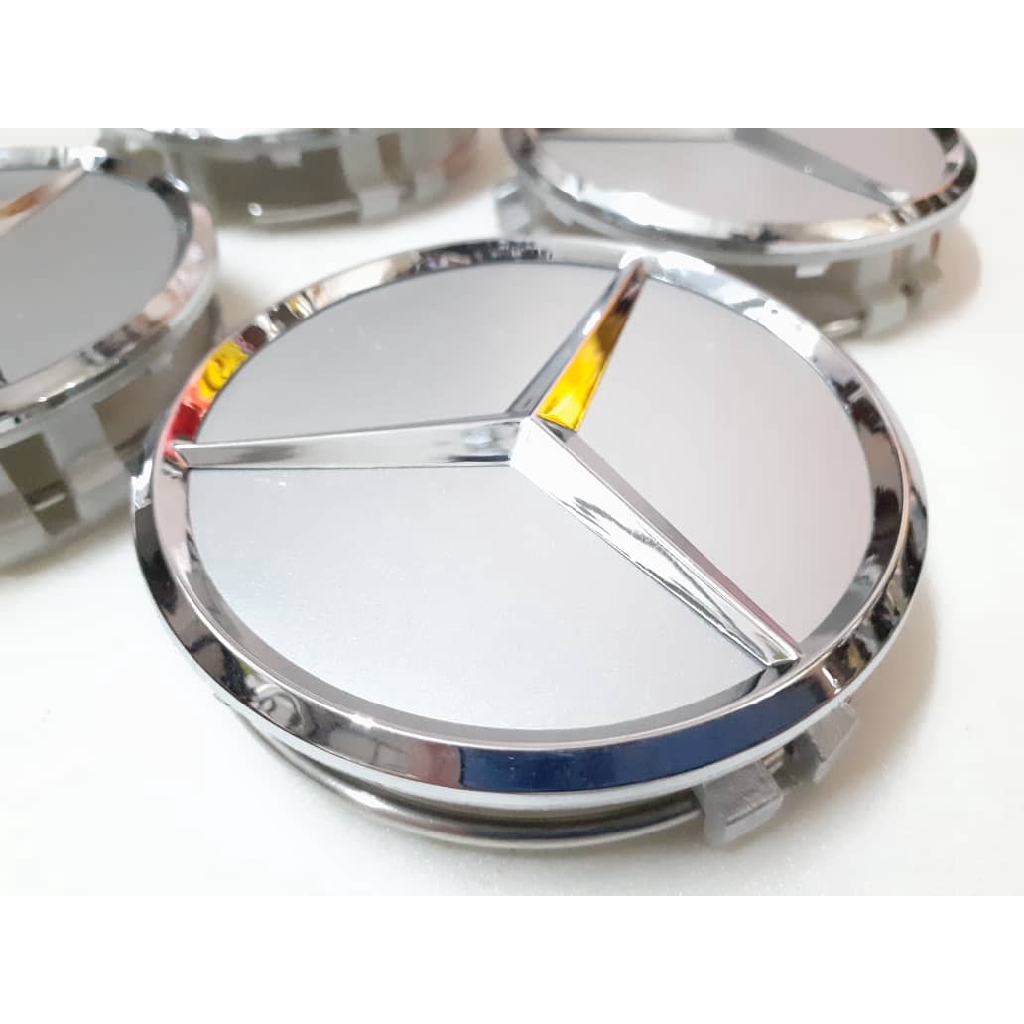 Mercedes Benz Sport Rim Wheel Center Cap With Chrome TAIWAN B66470202 ...